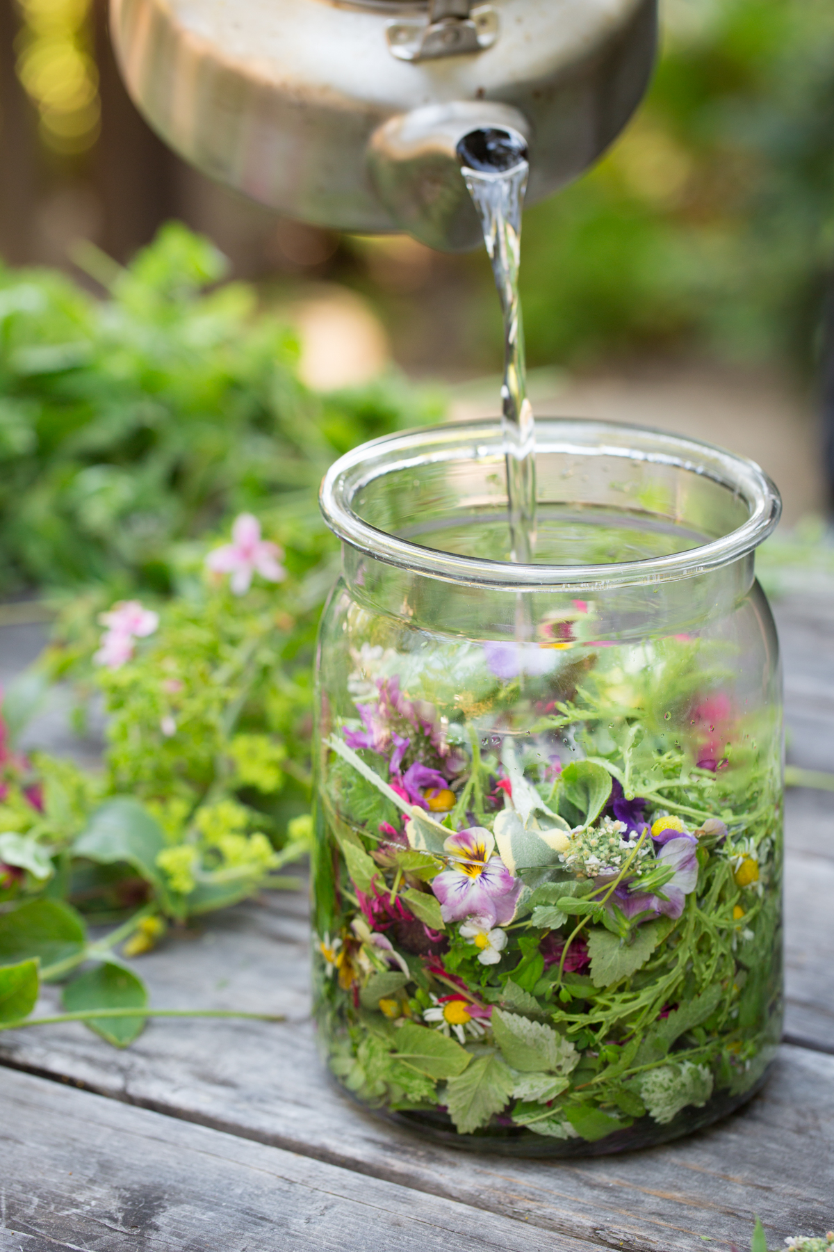 A Summer Solstice Sun Tea - by Homestead Design Collective