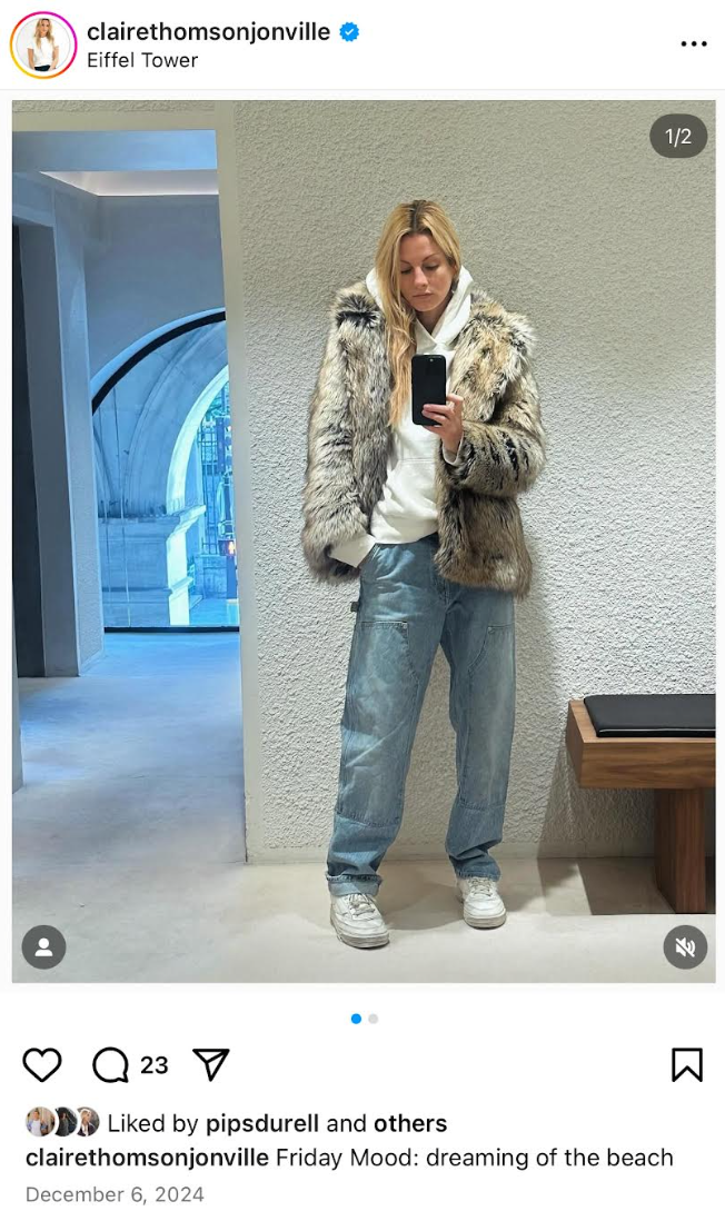 Off-Duty Denim On Set - by Megan Alida Strachan