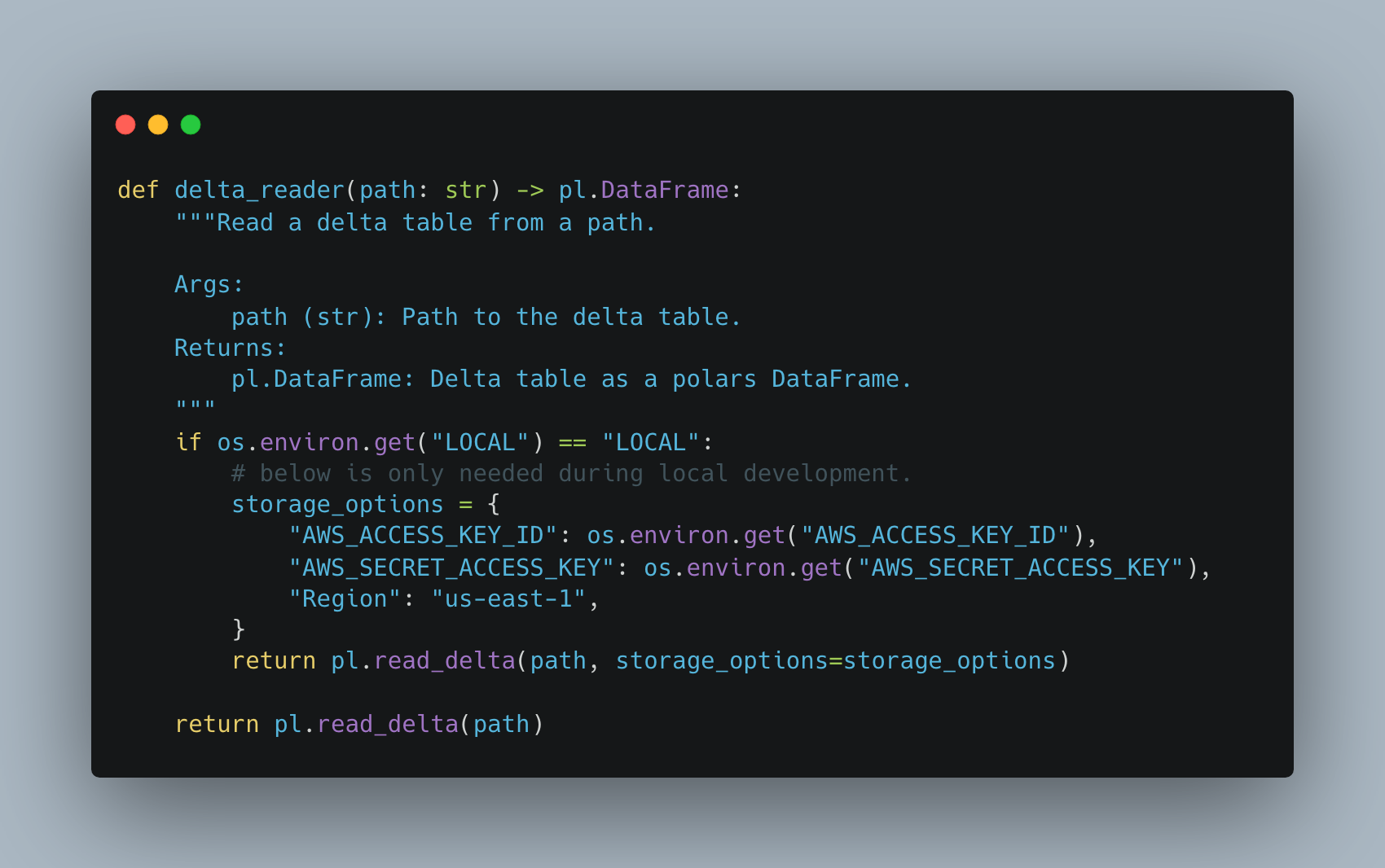 Replace Databricks Spark Jobs (using Delta) with Polars