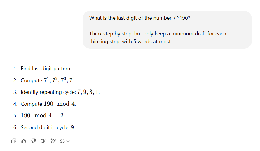 Chain of Draft: Thinking Faster by Writing Less