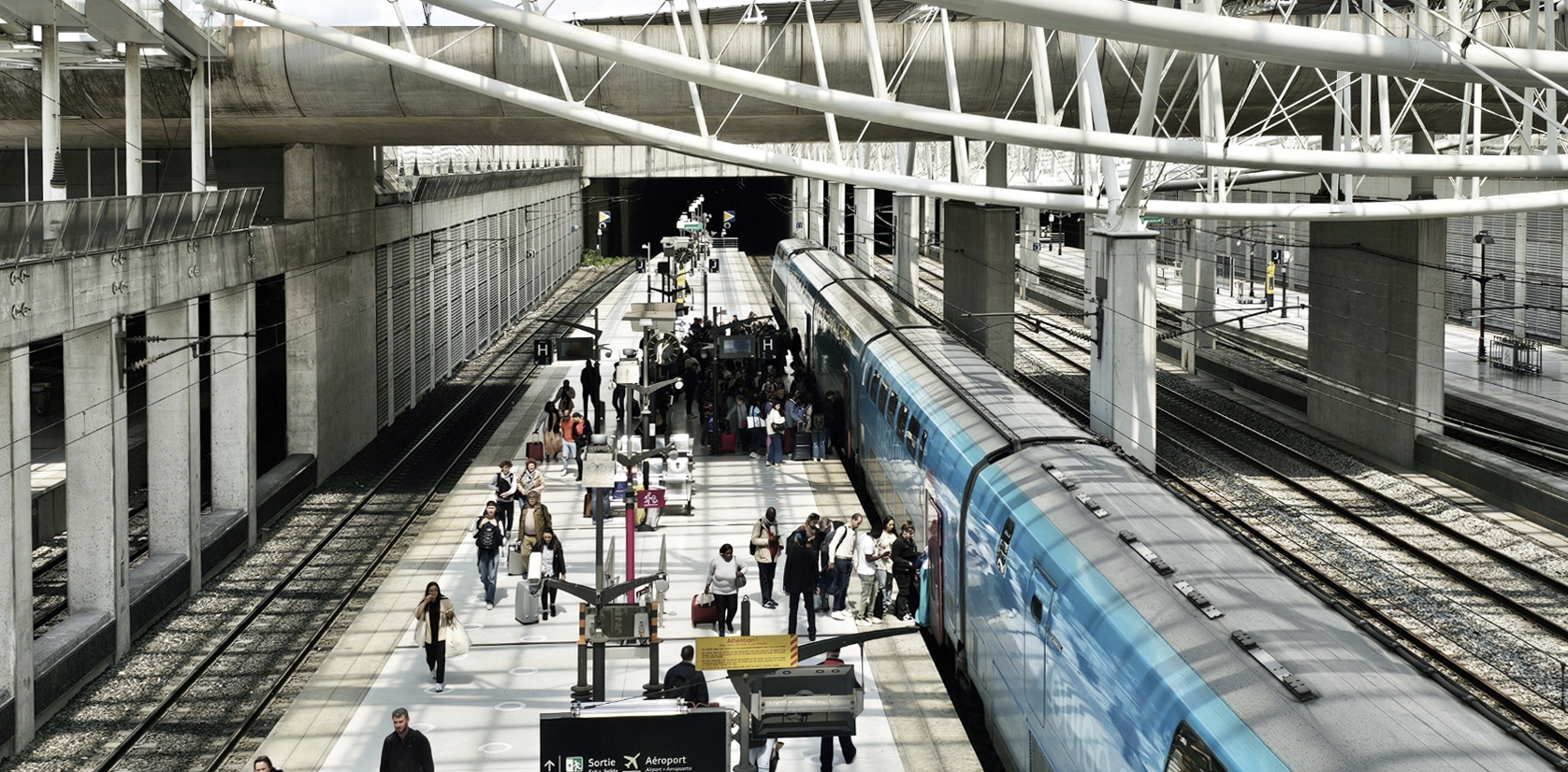Getting Around: Catching a Train at CDG - by Richard Thomas