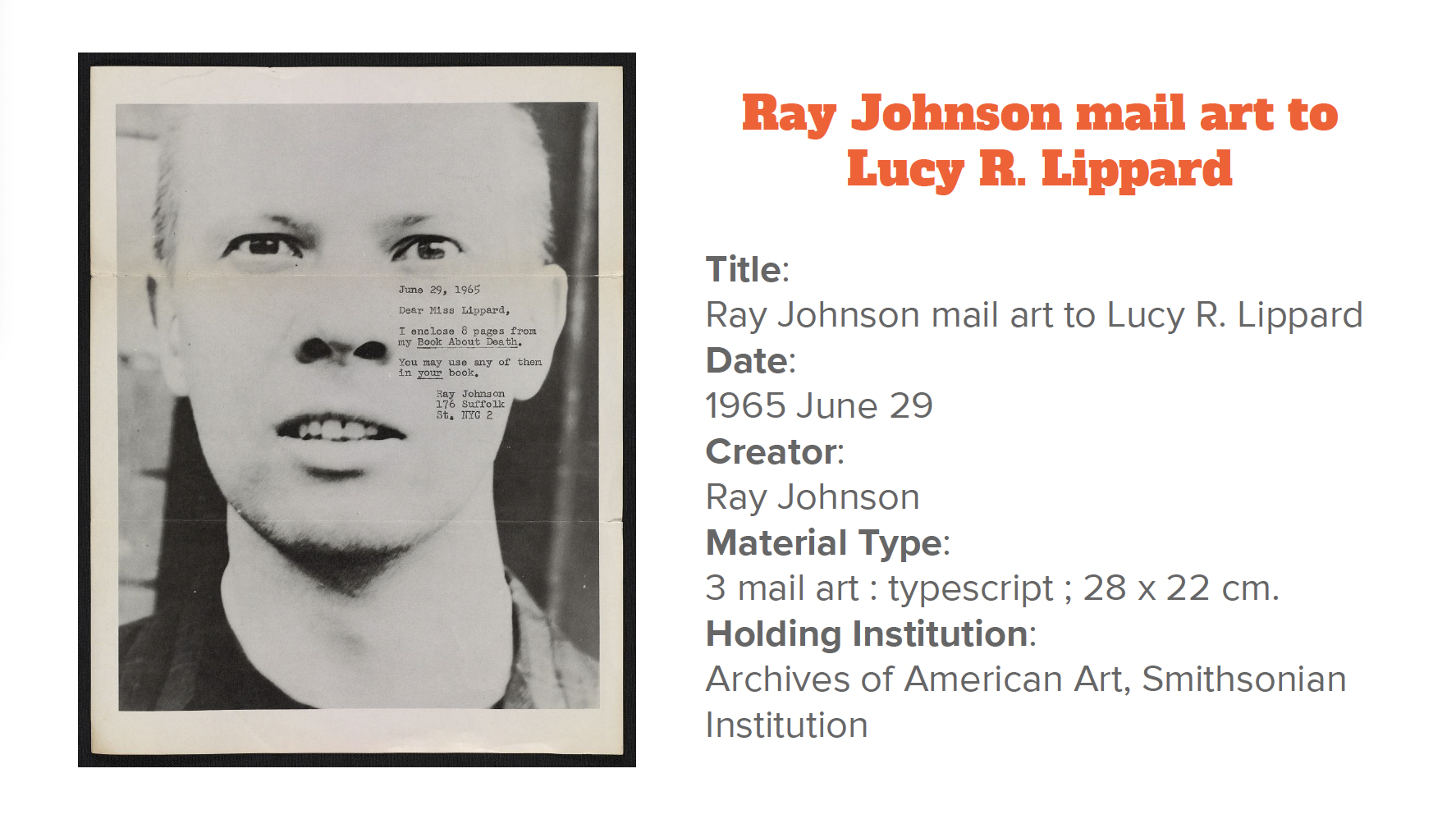 Beyond the Envelope: The Radical World of Mail Art