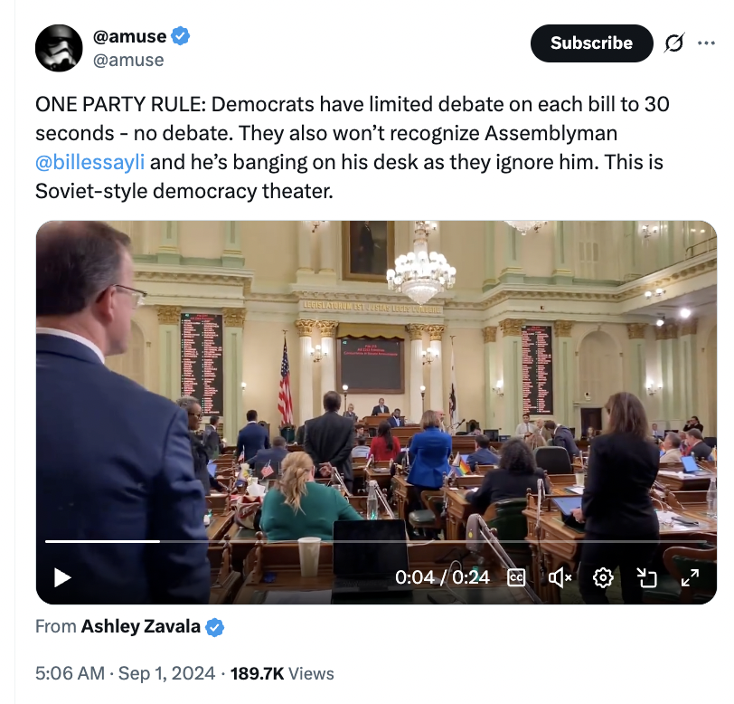 Gavin Opens His Freak Show to the Public - by Chris Bray