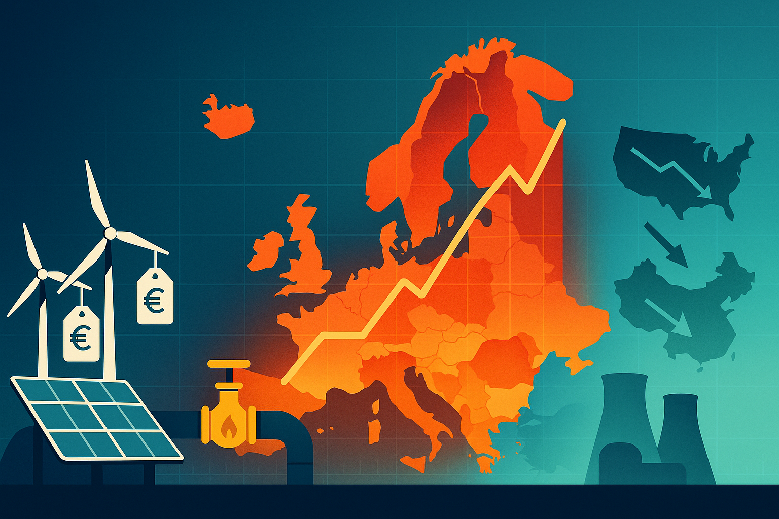 Comparative Industrial Energy Prices: Europe vs China and the USA (2008 ...