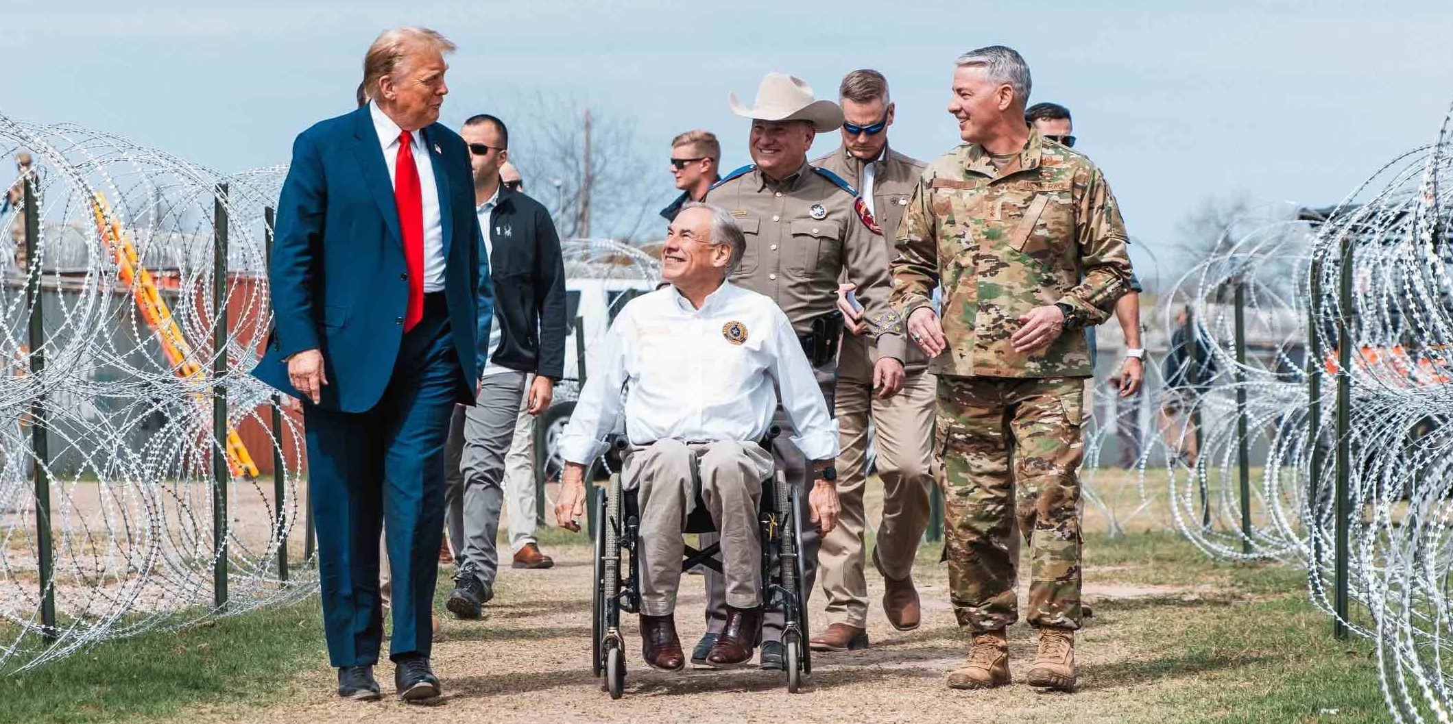 US Border: Troops Now Guard "National Defense Area"