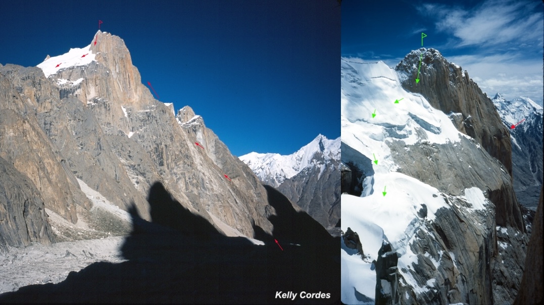 some Trango Towers history - by John Middendorf
