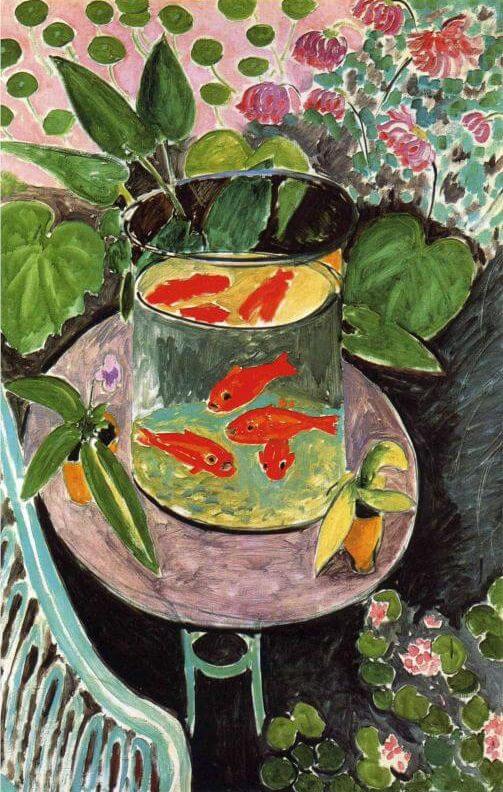 Matisse's "The Goldfish" (1912) - by Ornela Ramasauskaite