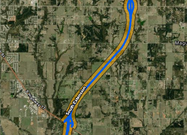 NEW ROUTE for South Extension Turnpike - Pike Off OTA