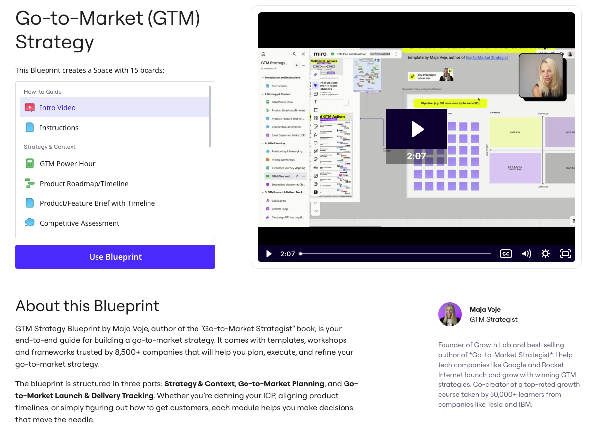 GTM Strategy Blueprint: Complete Go-to-Market Framework