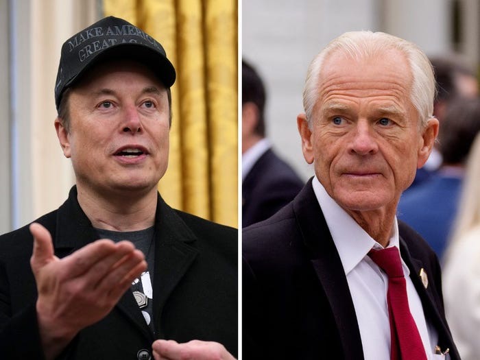 Andy Borowitz on Substack: "Elon Musk just called Peter Navarro a moron and I am furious at ...