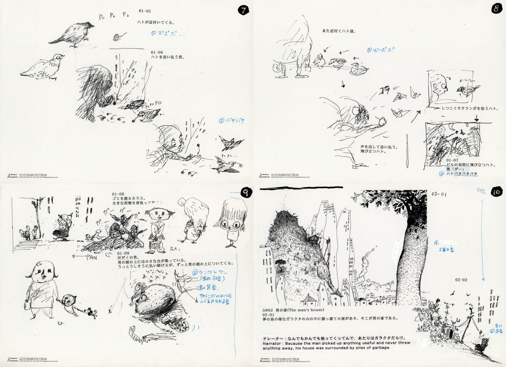 The Making of 'Mt. Head' by Koji Yamamura