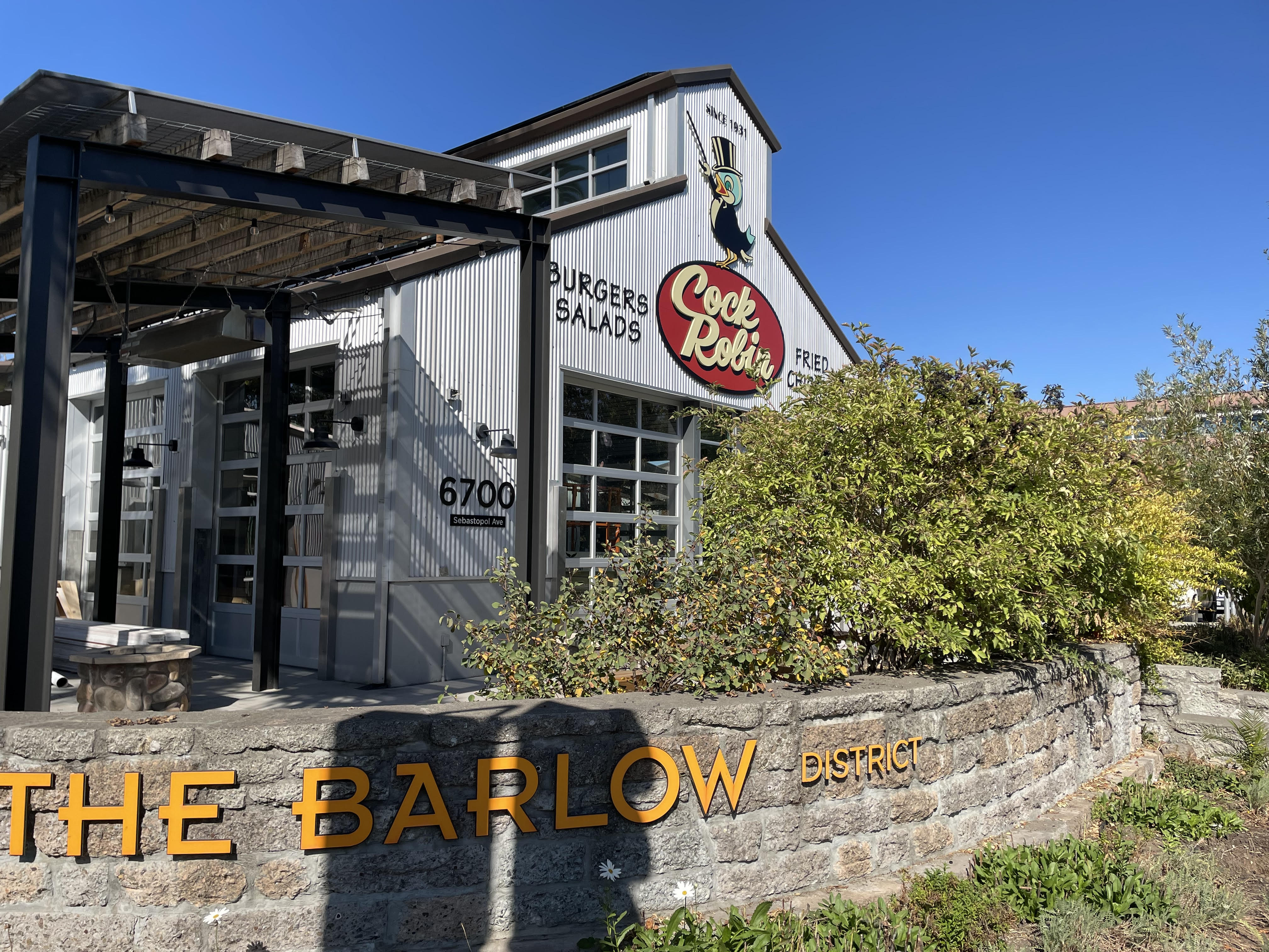 Cock Robin's sign cock up - by Laura Hagar Rush