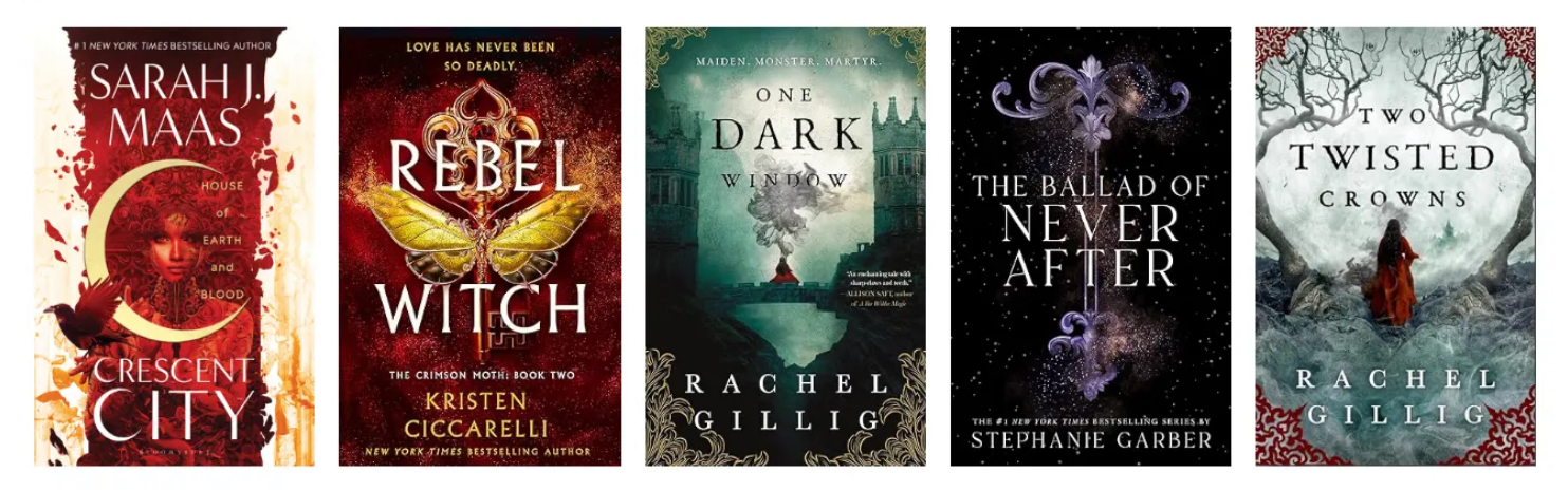 The 20 Most-Read Romantasy Books — July 2025