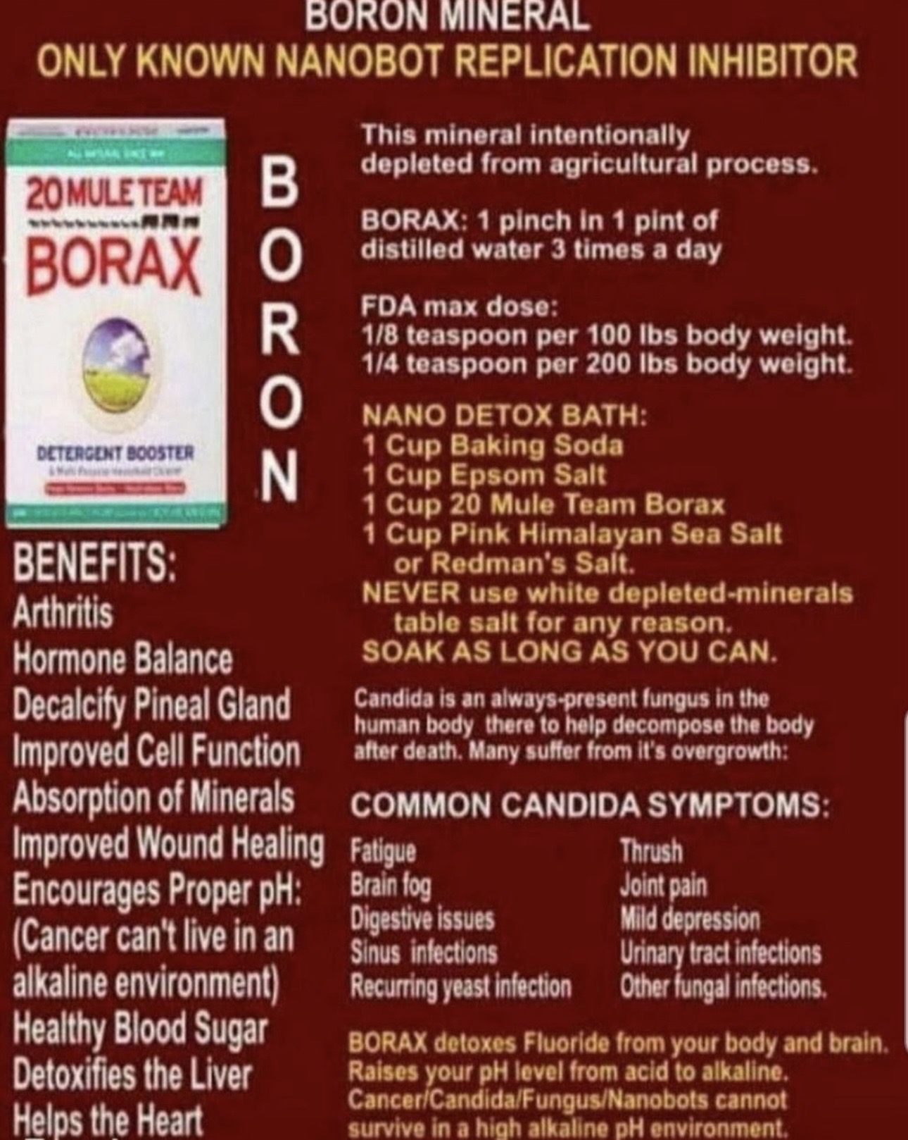 The Surprising Health Benefits of Borax: What You Should Know