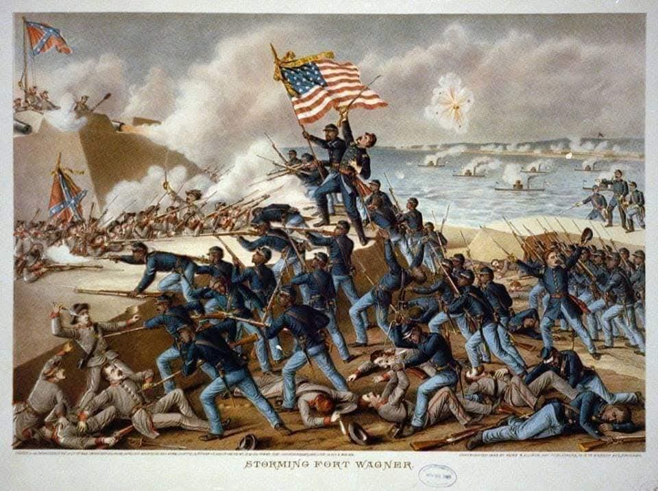 July 18, 1863: The Second Battle of Fort Wagner.