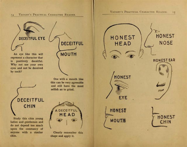 The Rise and Fall of Physiognomy: An Epochal Dance Between Perception ...