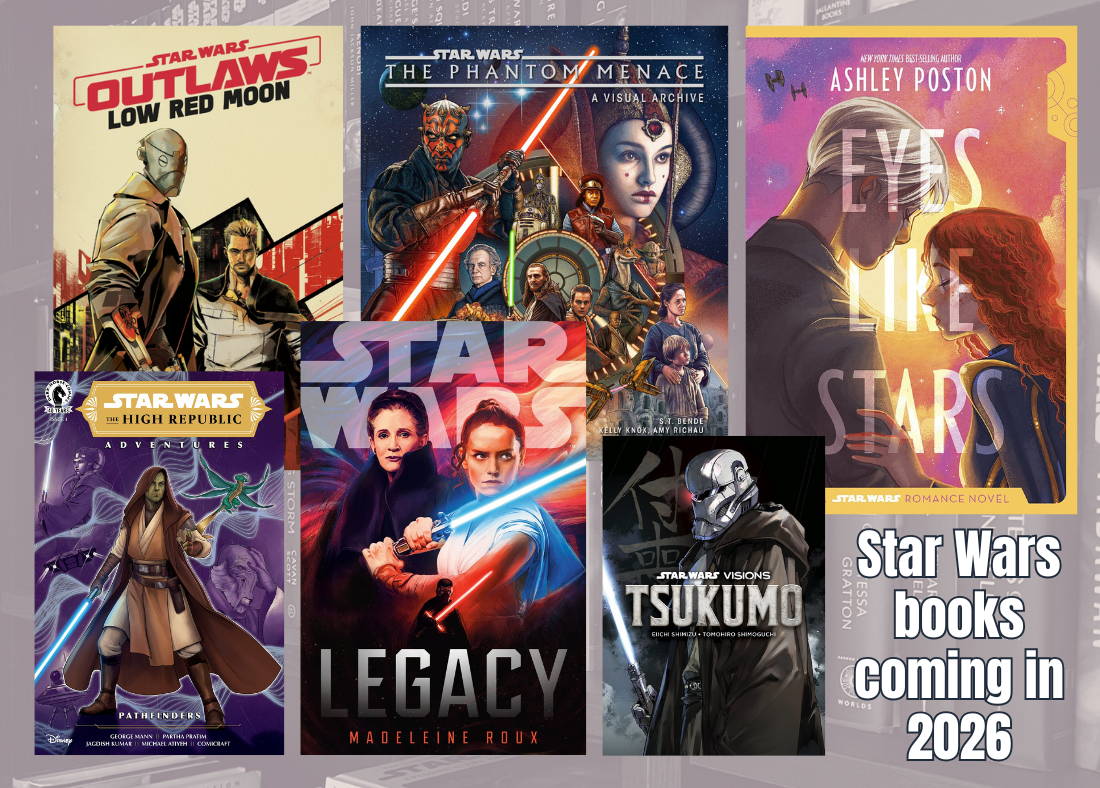 Star Wars books coming in 2026