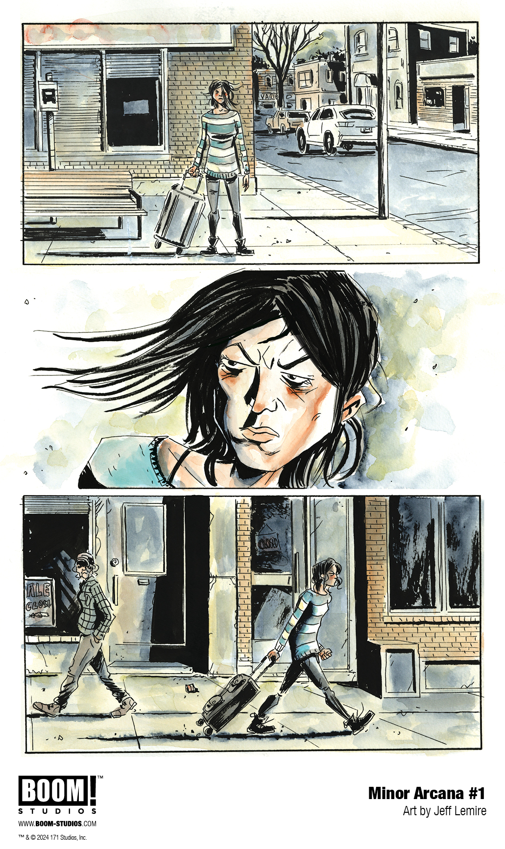 Announcing MINOR ARCANA! - by Jeff Lemire