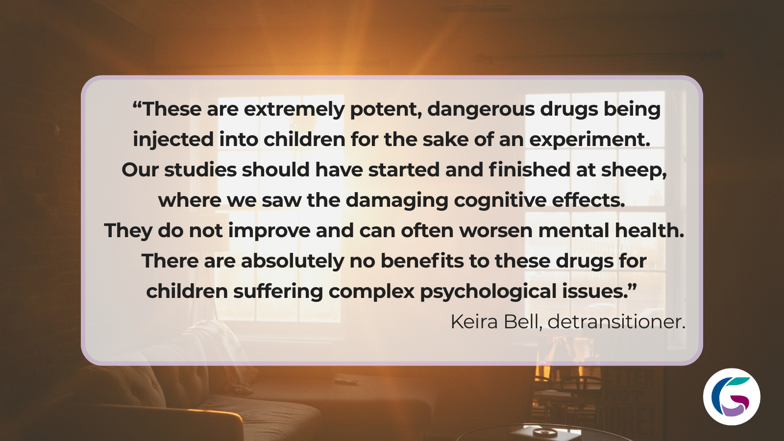 Campaign to Stop the NHS Puberty Blocker Trial — Genspect