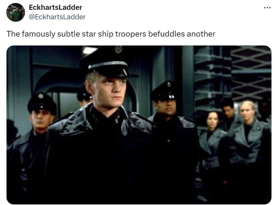 Starship Troopers is Not a Satire - by Josiah Lippincott