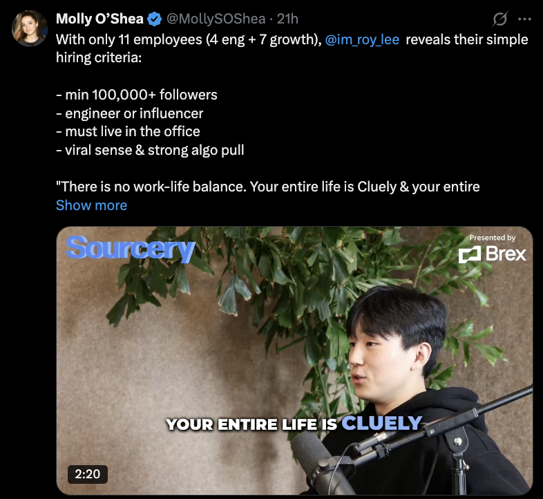 BREAKING: Cluely Raises $15M From a16z - by Molly O’Shea
