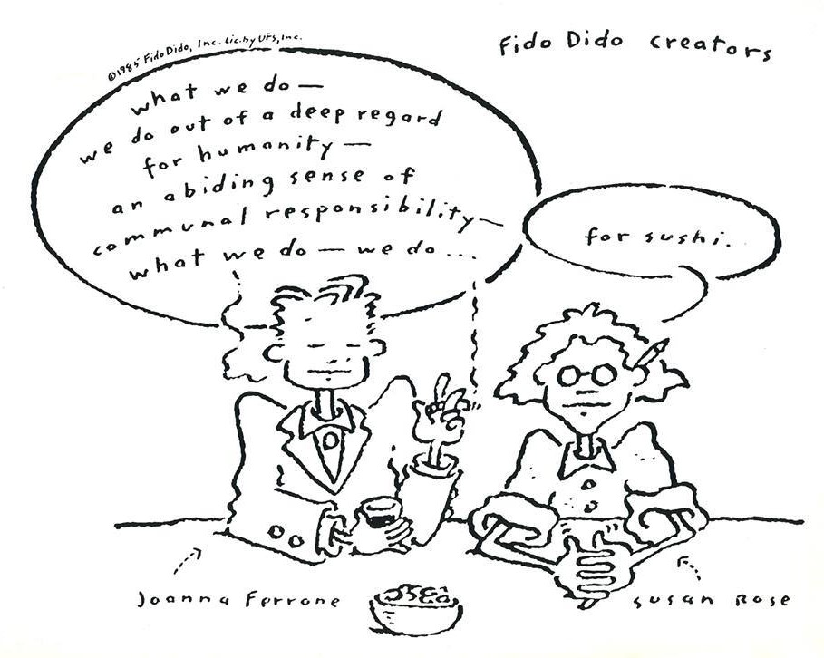 Fifteen Lines: The Story of Fido Dido - by Ziggy Cashmere