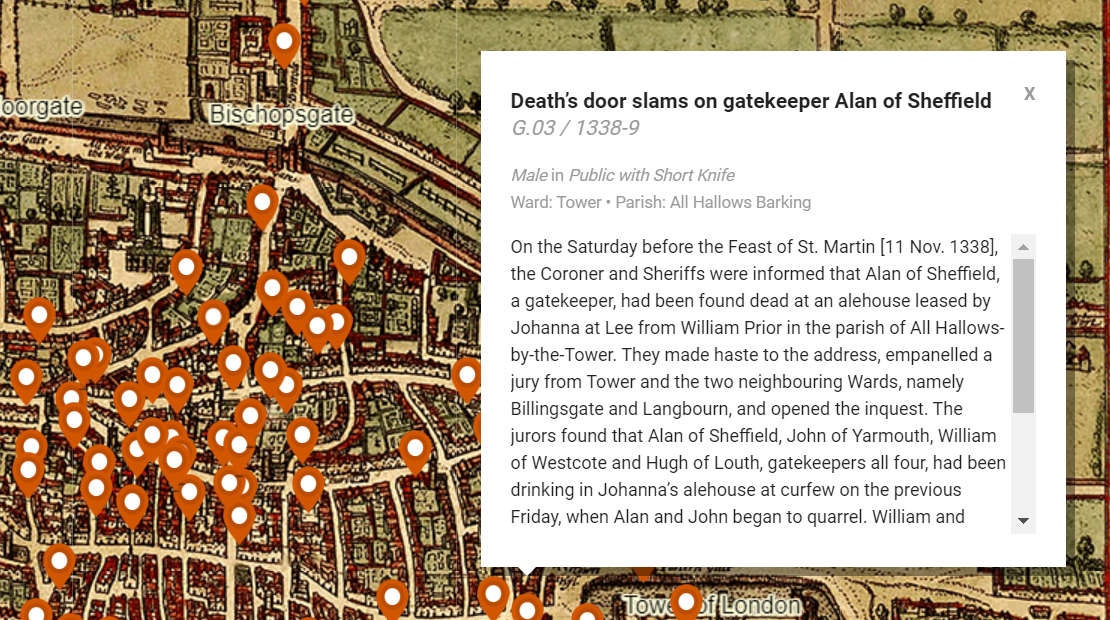Explore medieval life and death with these 5 brilliant interactive maps!