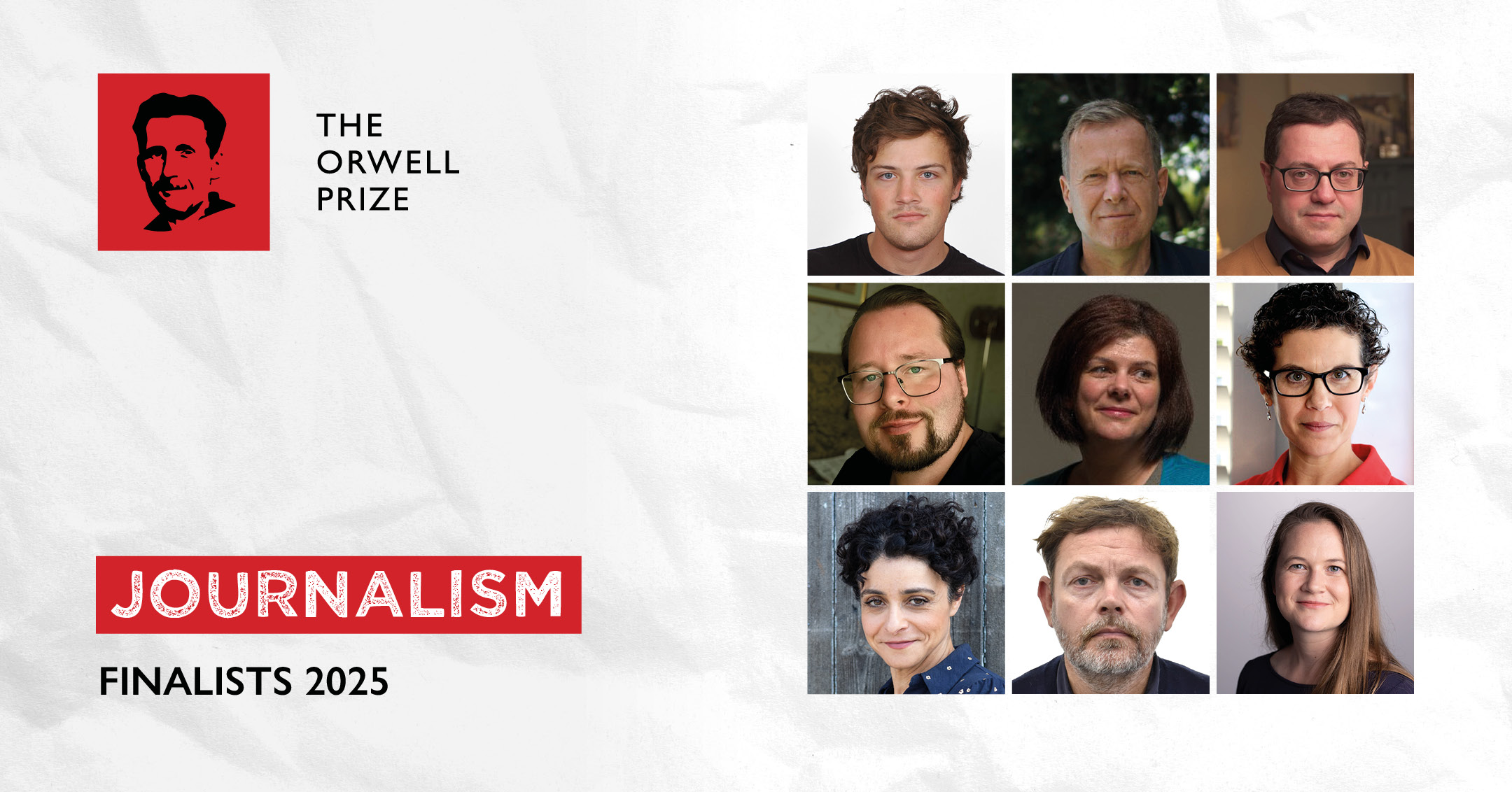 The Orwell Prizes 2025: Finalists