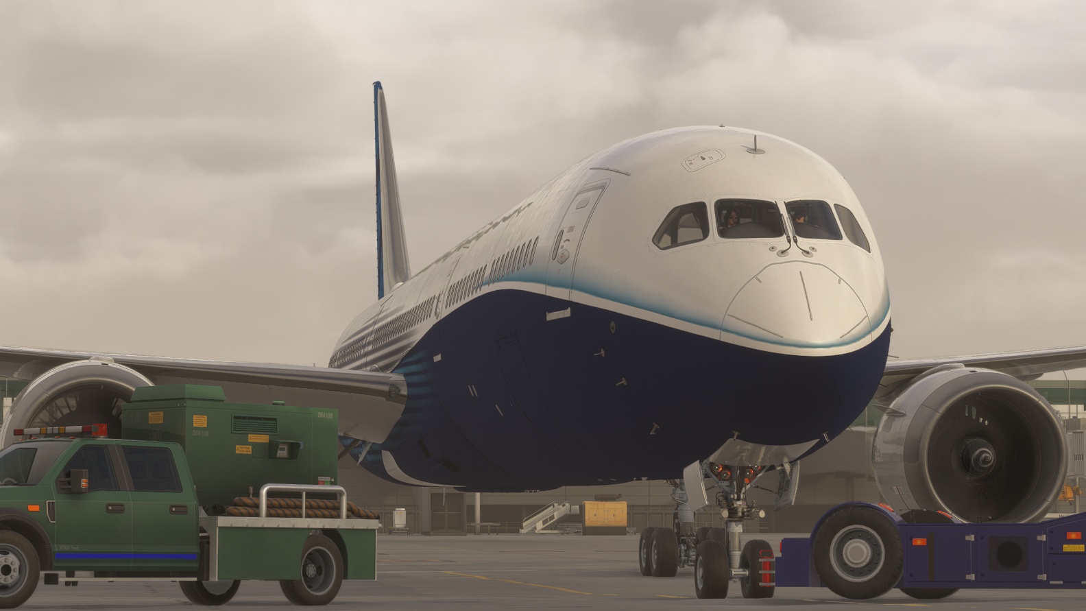 Flight Simulator 2024 Asobo Boeing 787 Dreamliner Startup Procedure