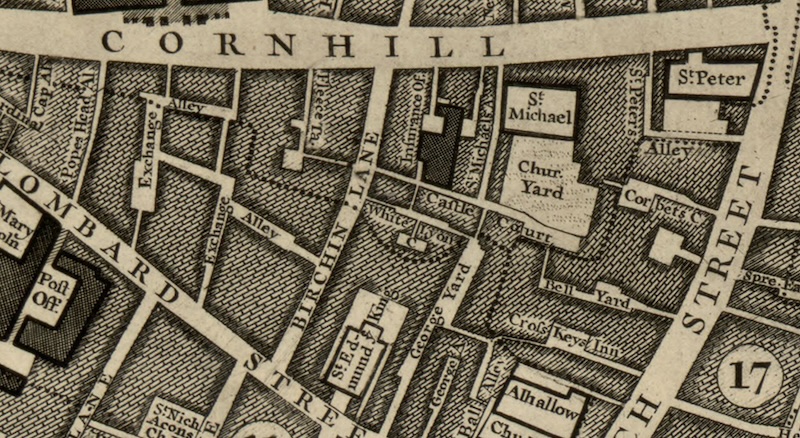 The 1746 Rocque Map Of London... Now In Colour