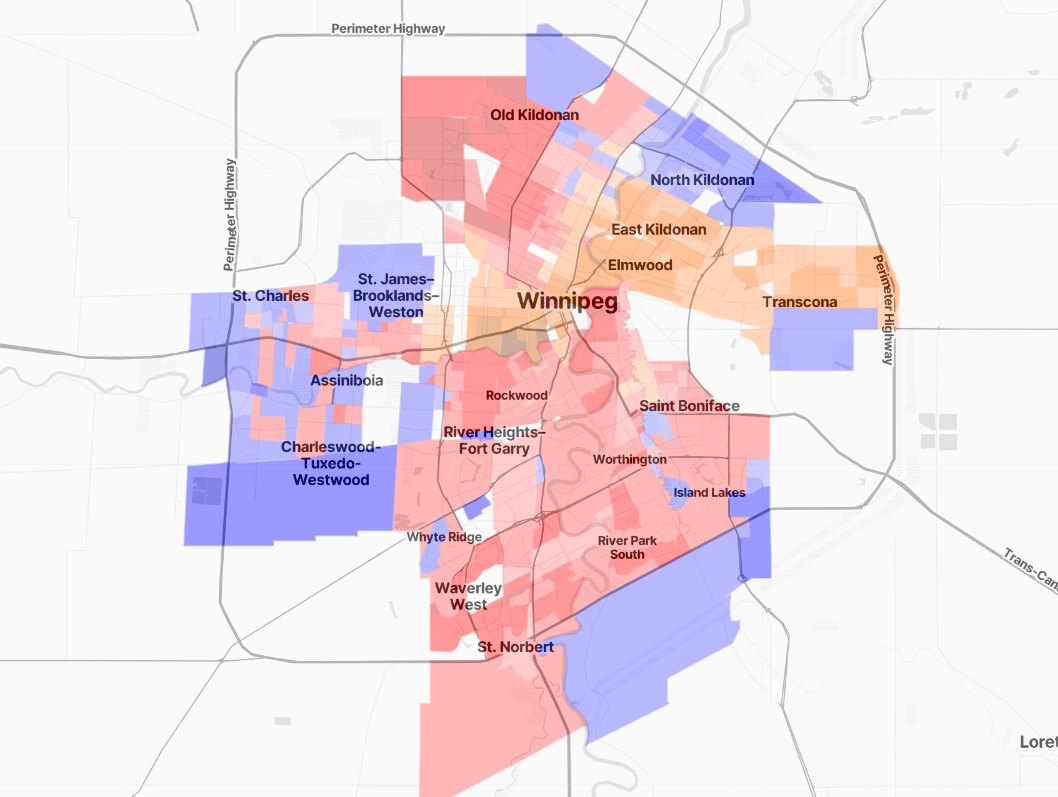 Canadian Election Maps - Eberhard Englebrecht