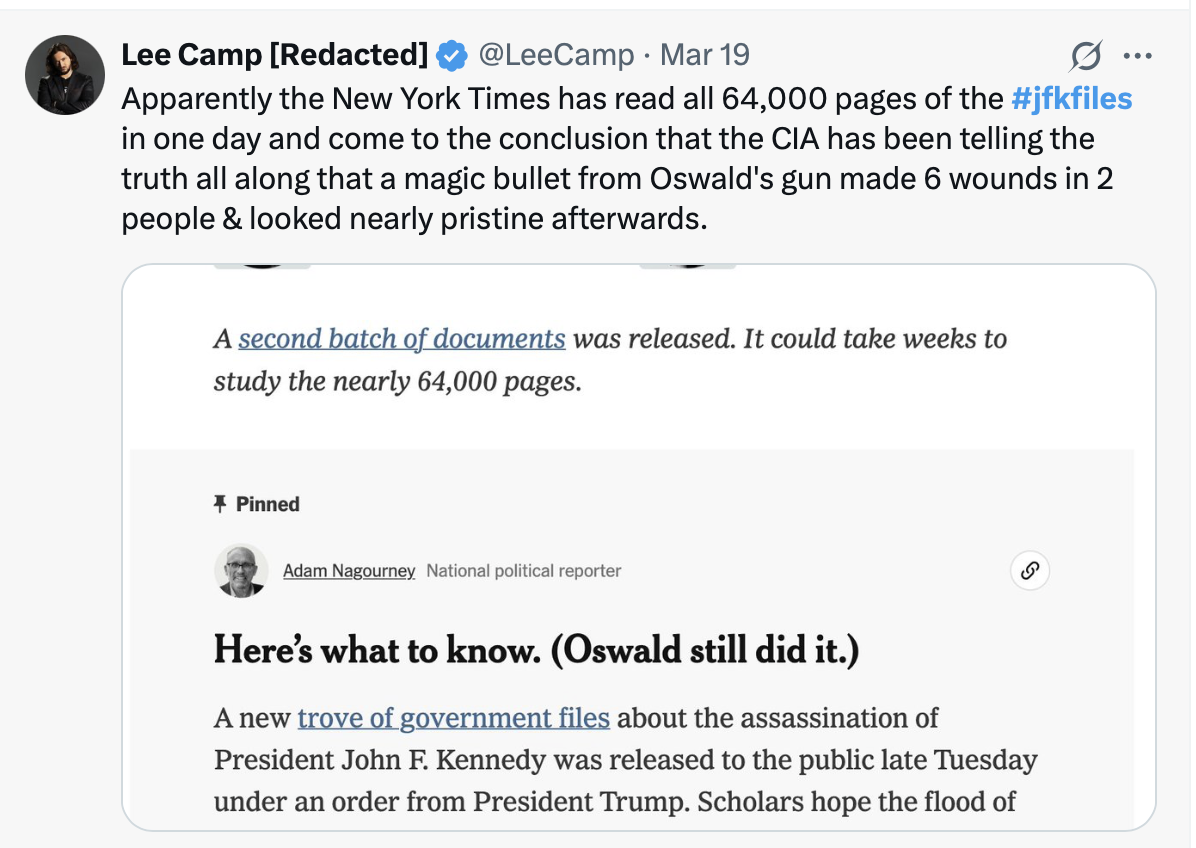 JFK Facts Week in Review: The Documents Are Finally Released