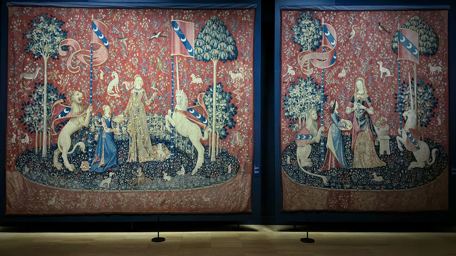 The Unicorn Tapestries - by Ben Loomis - The Gothic World