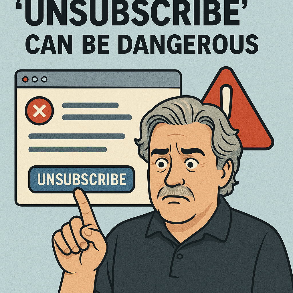 Think Twice Before You Click ‘Unsubscribe’: How a Simple Click Can Put ...