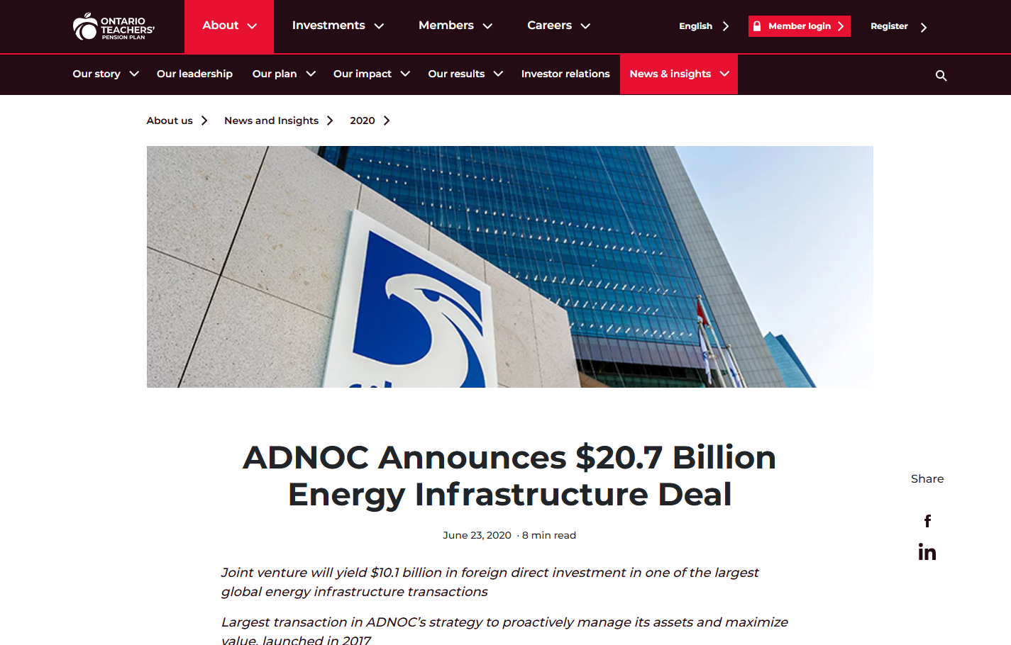 How OTPP Shifted From Canadian Teachers to Global Capital