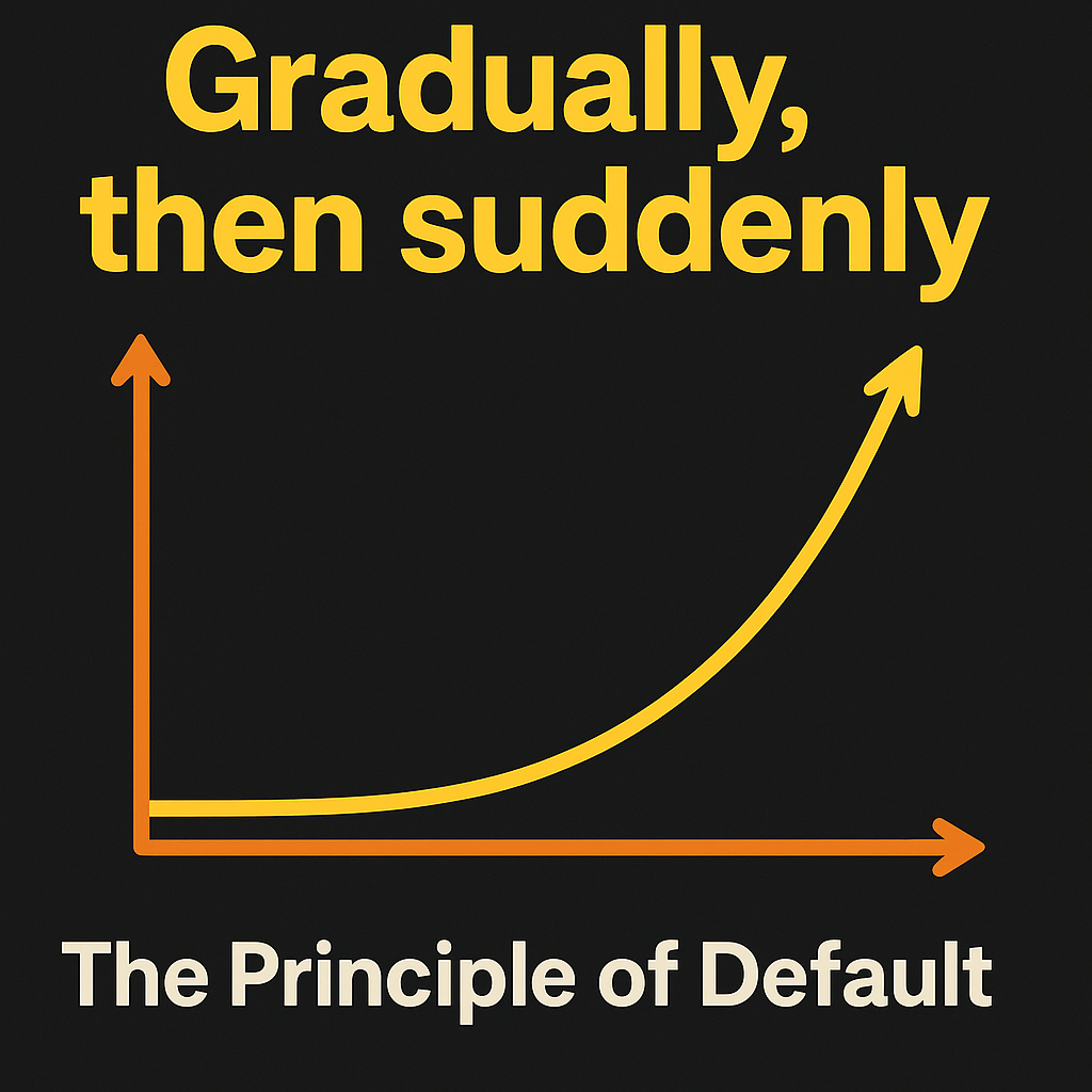 Gradually, Then Suddenly - Wade Burleson at Istoria