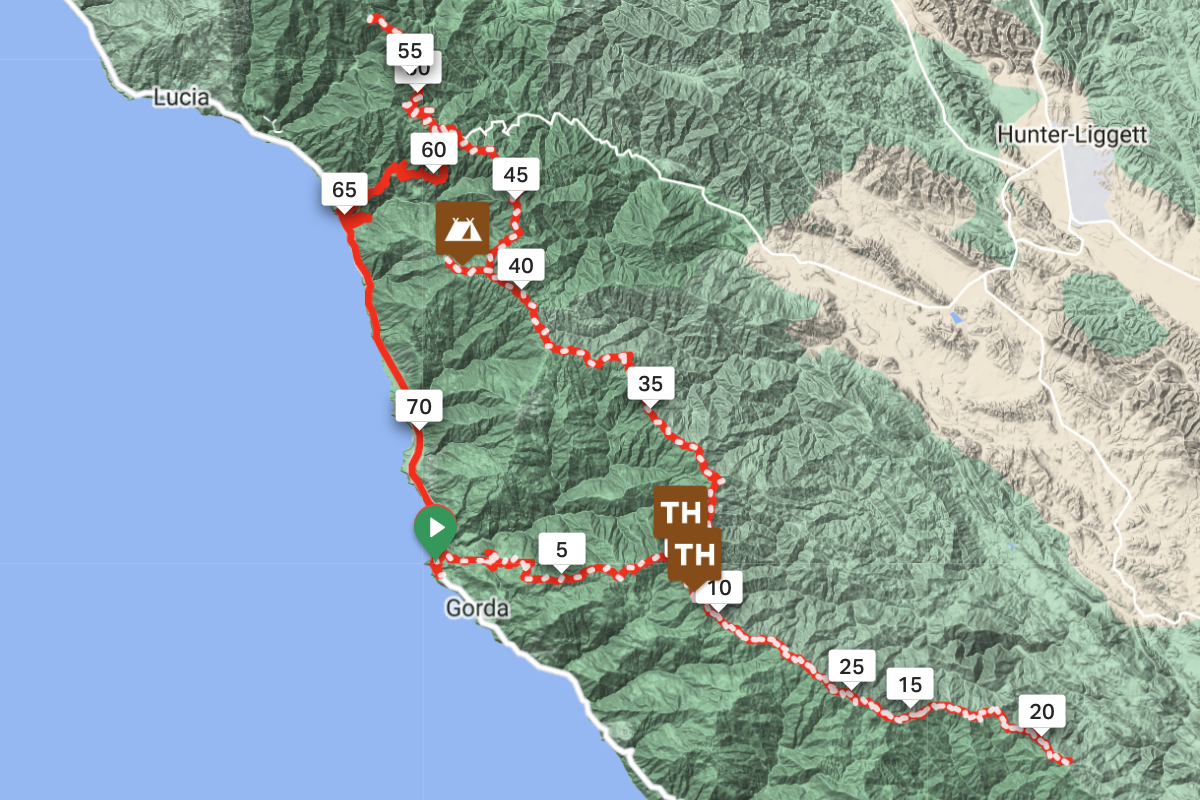 5 Bikepacking Routes in Big Sur, California - by Dan