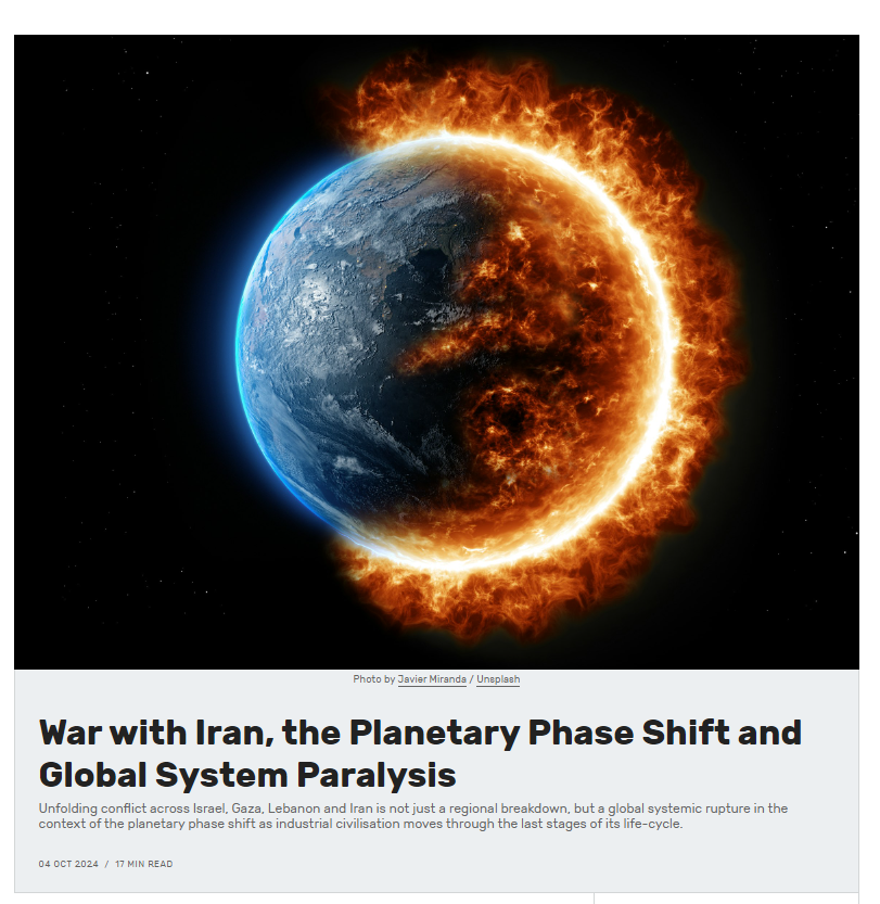 The Great World Rush Toward the Seneca Cliff - by Ugo Bardi