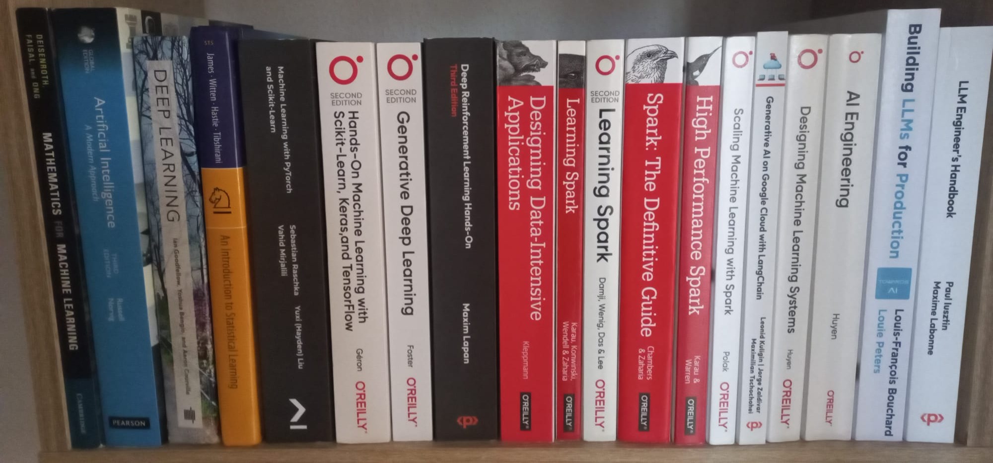 20 books and 1 piece of advise for aspiring ML / AI Engineers