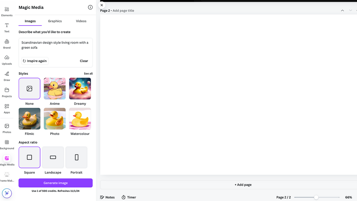 Canva Launches A New AI Image Generator Feature Called "Dream Lab"