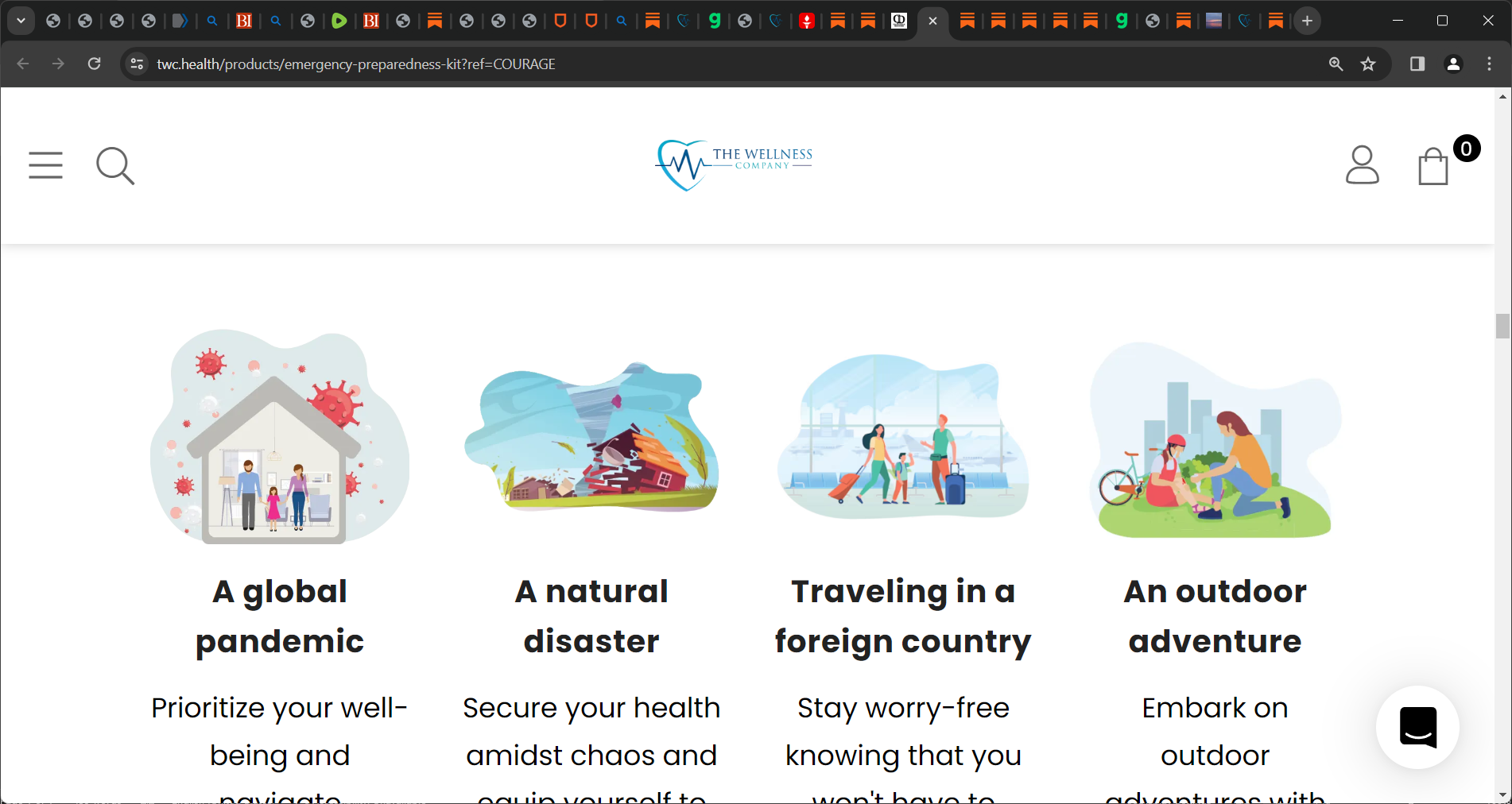 Emergency Preparedness (Pandemic) Kits from The Wellness Company (TWC); Black Friday sale & this ...