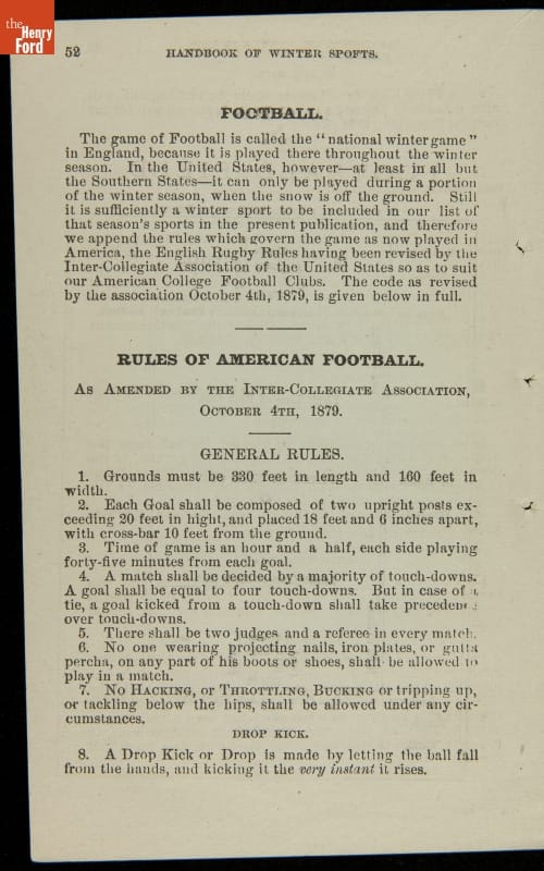Why Football Fields are 100 Yards Long and 160 Feet Wide