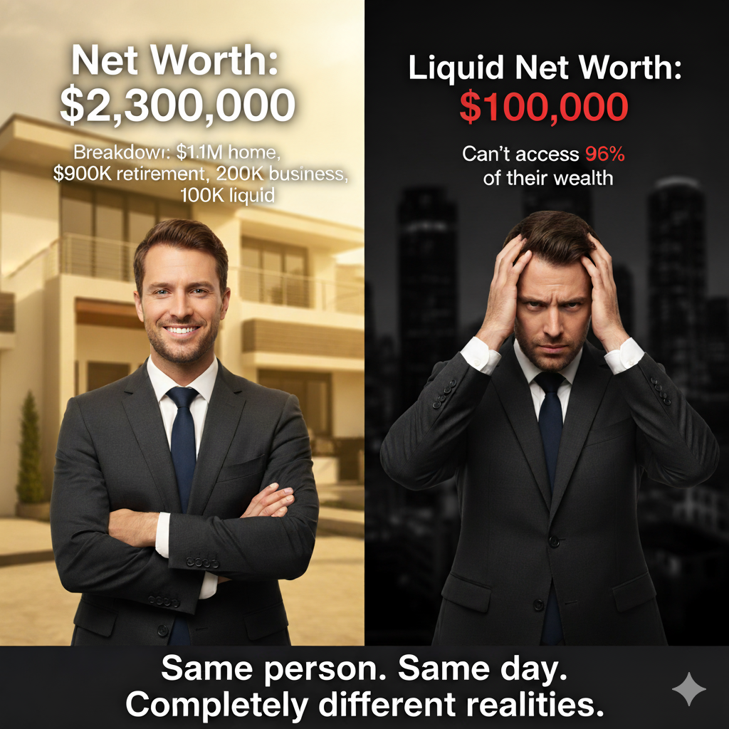 Net Worth Calculator: Total vs. Liquid Wealth Explained