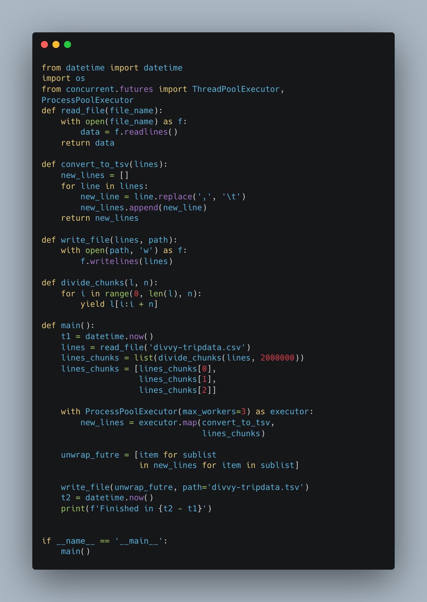 Rayon in Rust vs Python Process and Thread Pools.