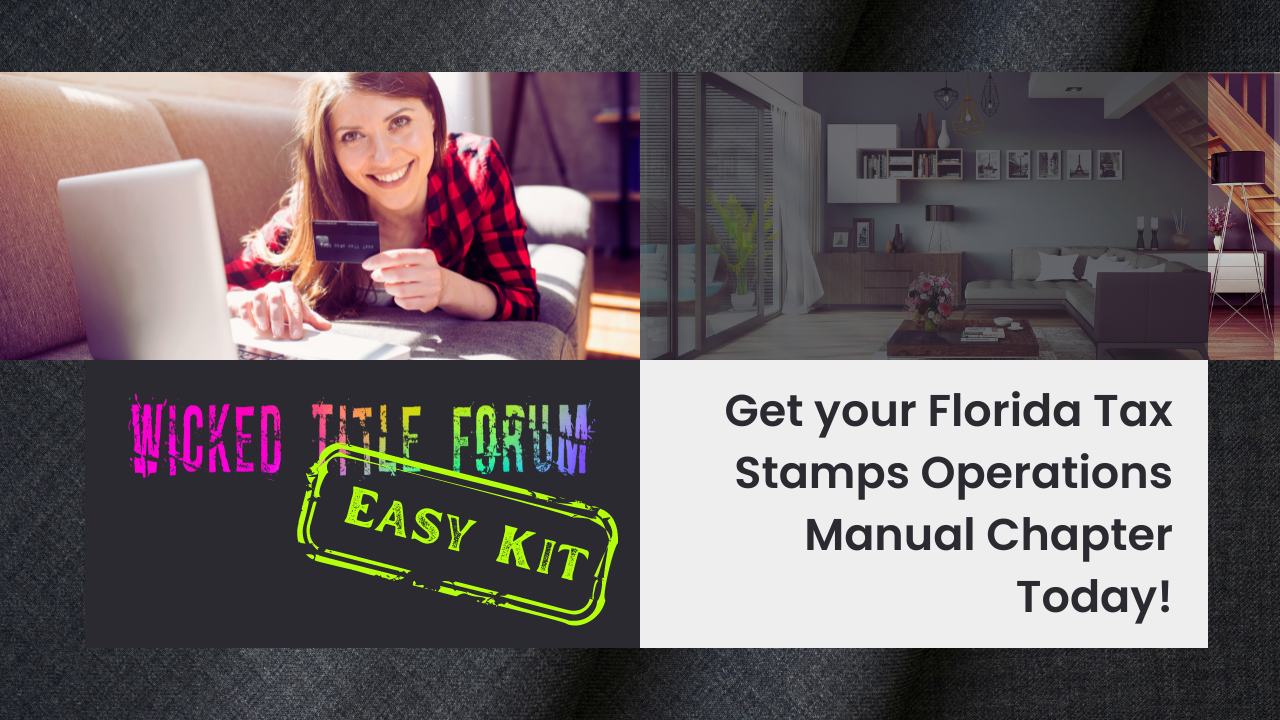 Documentary Stamp Tax: Florida - by Cheryl.wtf