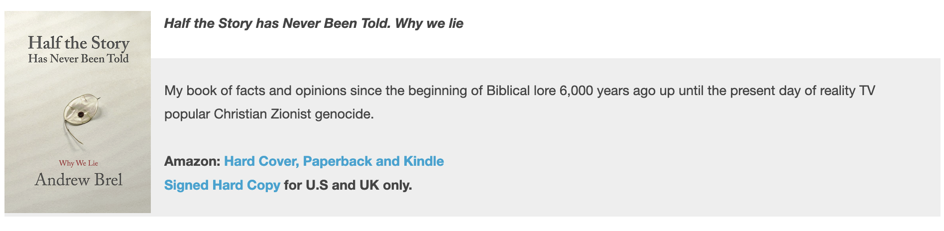 Late stage capitalism - Andrew Brel