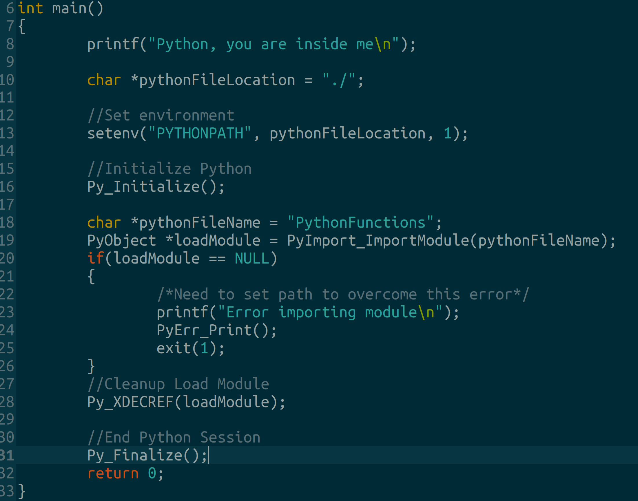 Making C and Python Talk to Each Other - by Murage Kibicho