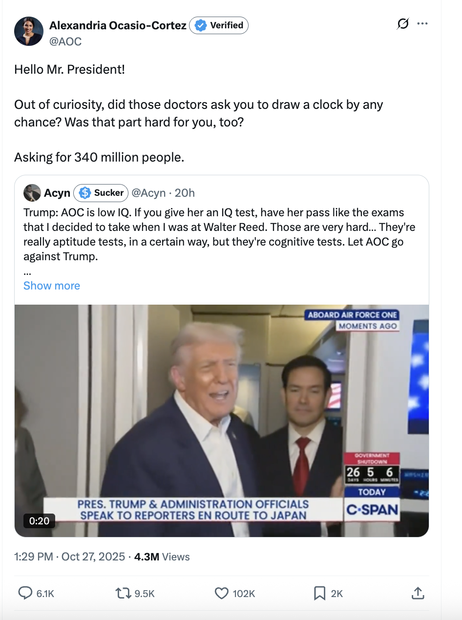 Donald Trump Challenges YOU To Take Super Hard Clock-Drawing Dementia ...