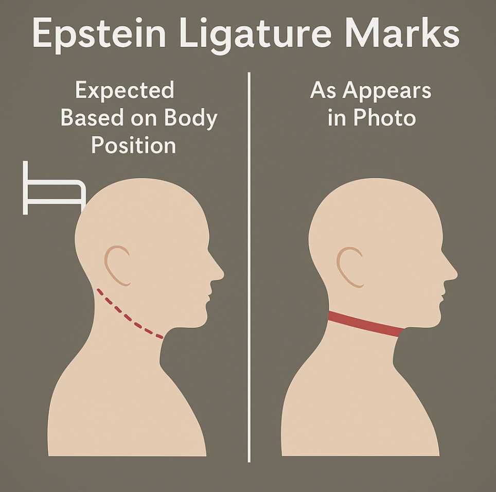 Epstein: A Forensic Assessment of Autopsy Photo of Epstein's Ligature Marks