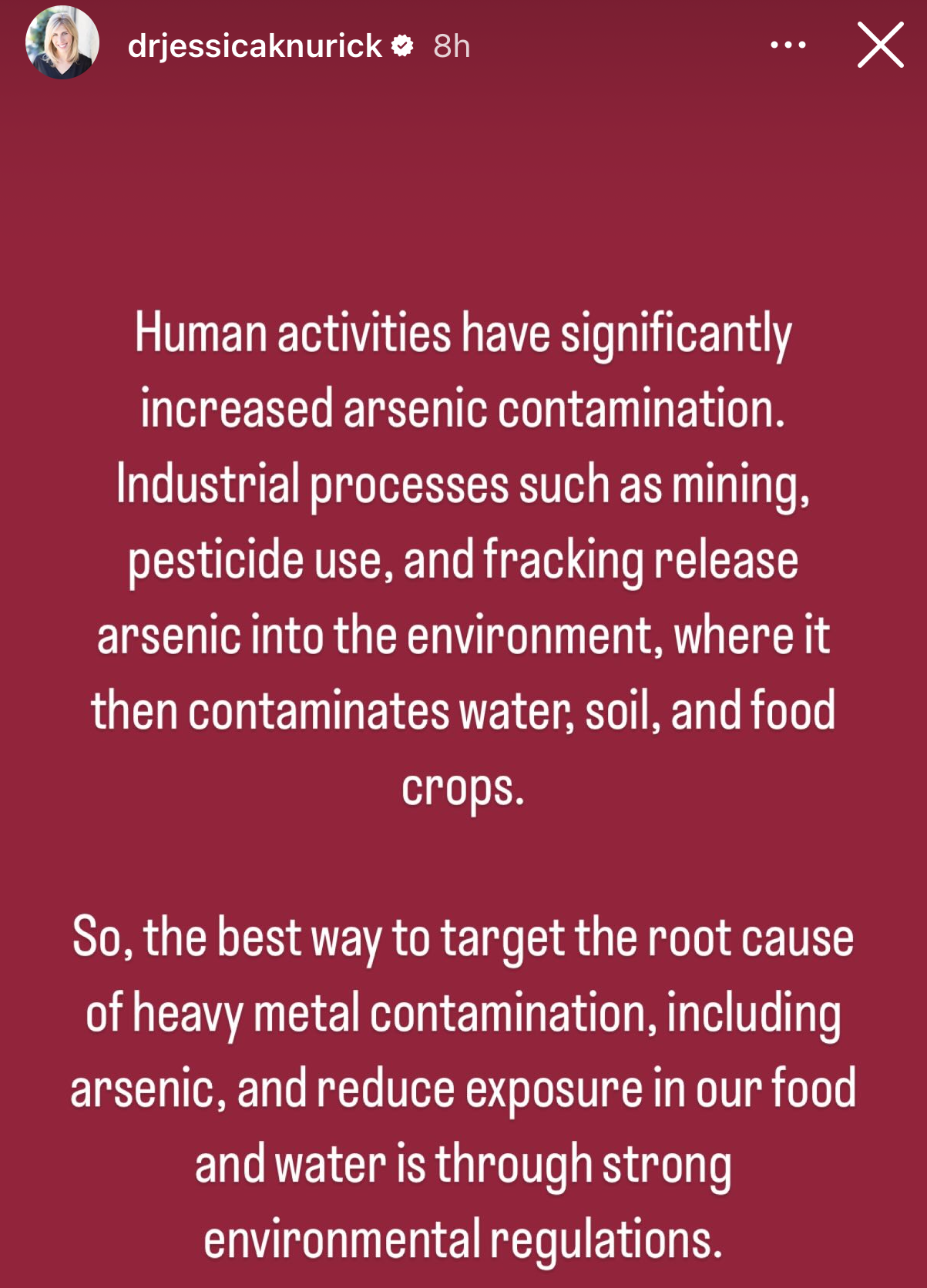 Is Arsenic in Rice Dangerous? | Christina Heiser